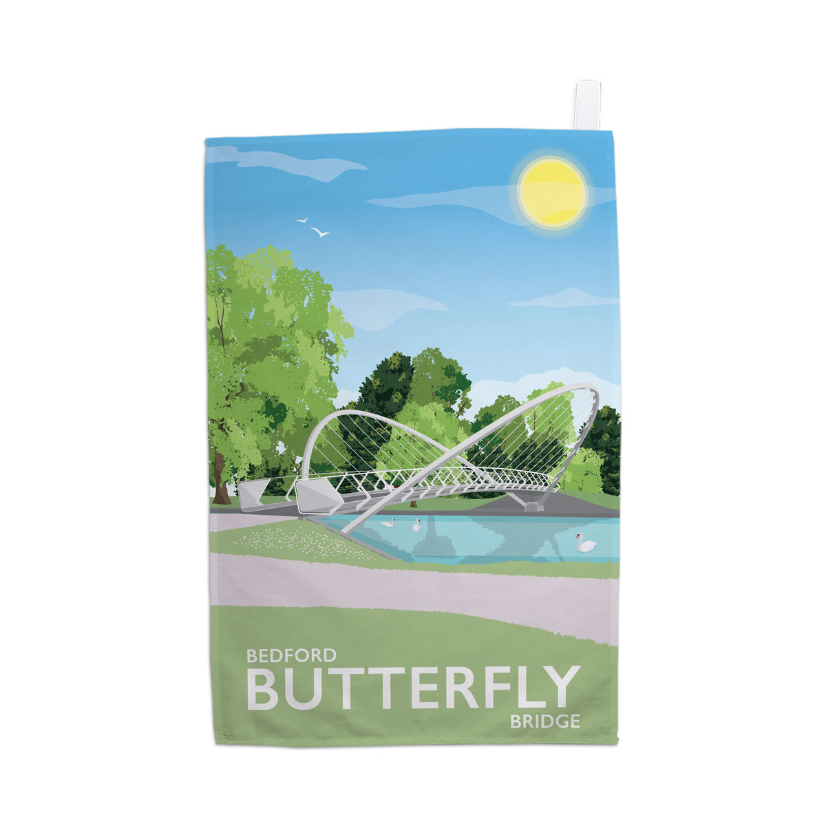 Butterfly Bridge Tea Towel – Tabitha Mary