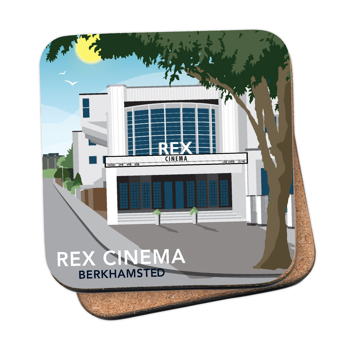 Rex Cinema Day Coaster – Tabitha Mary