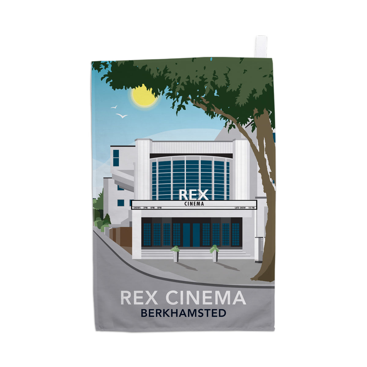 Rex Cinema Day Tea Towel – Tabitha Mary