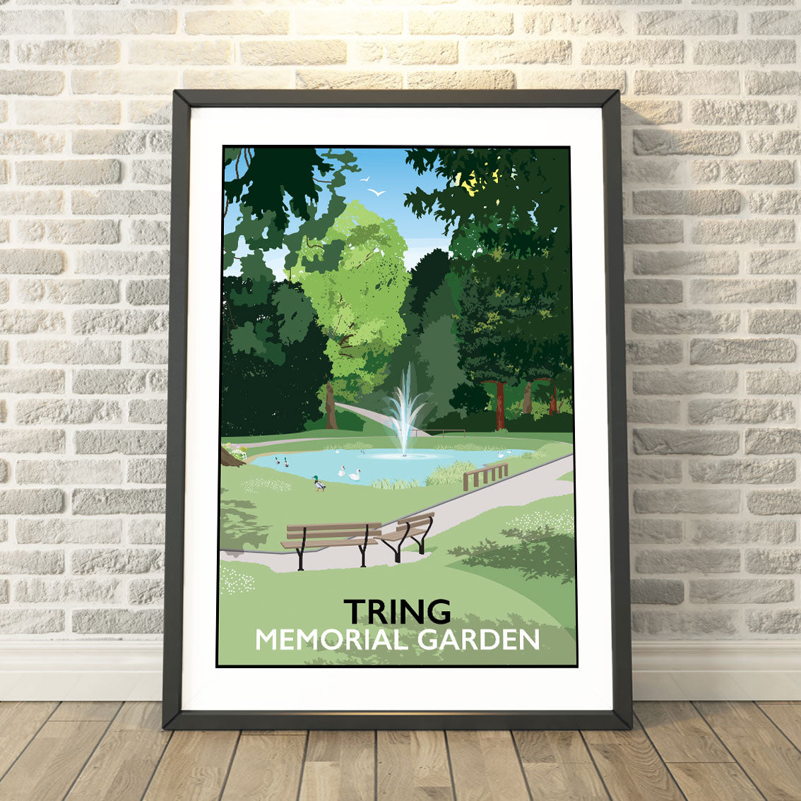 Tring Memorial Garden Print – Tabitha Mary