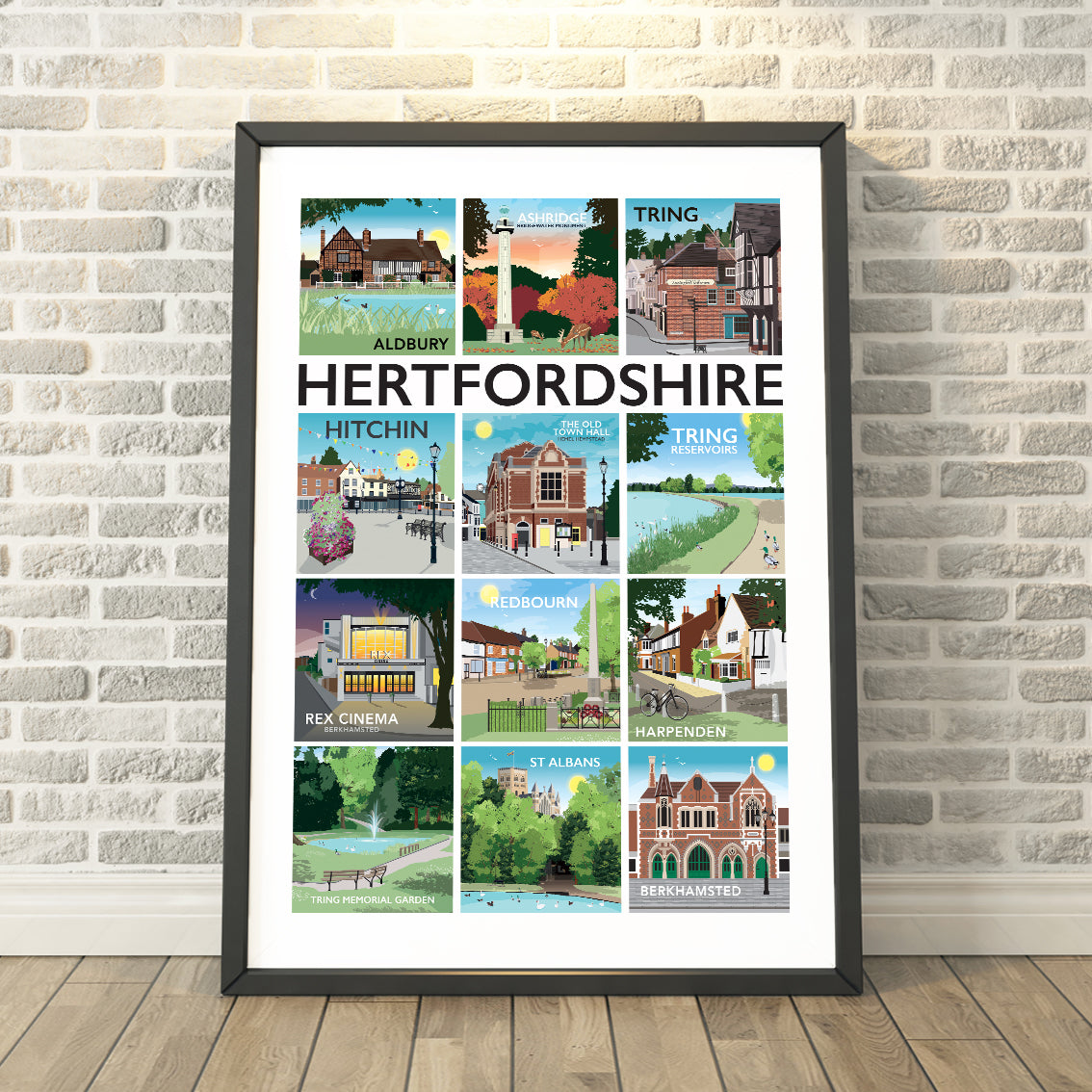 Hertfordshire County Print – Tabitha Mary