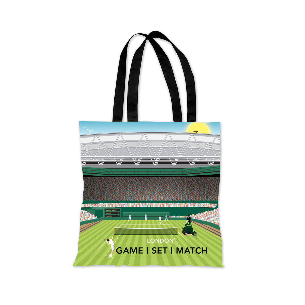 London Tennis Tote Bag – Tabitha Mary