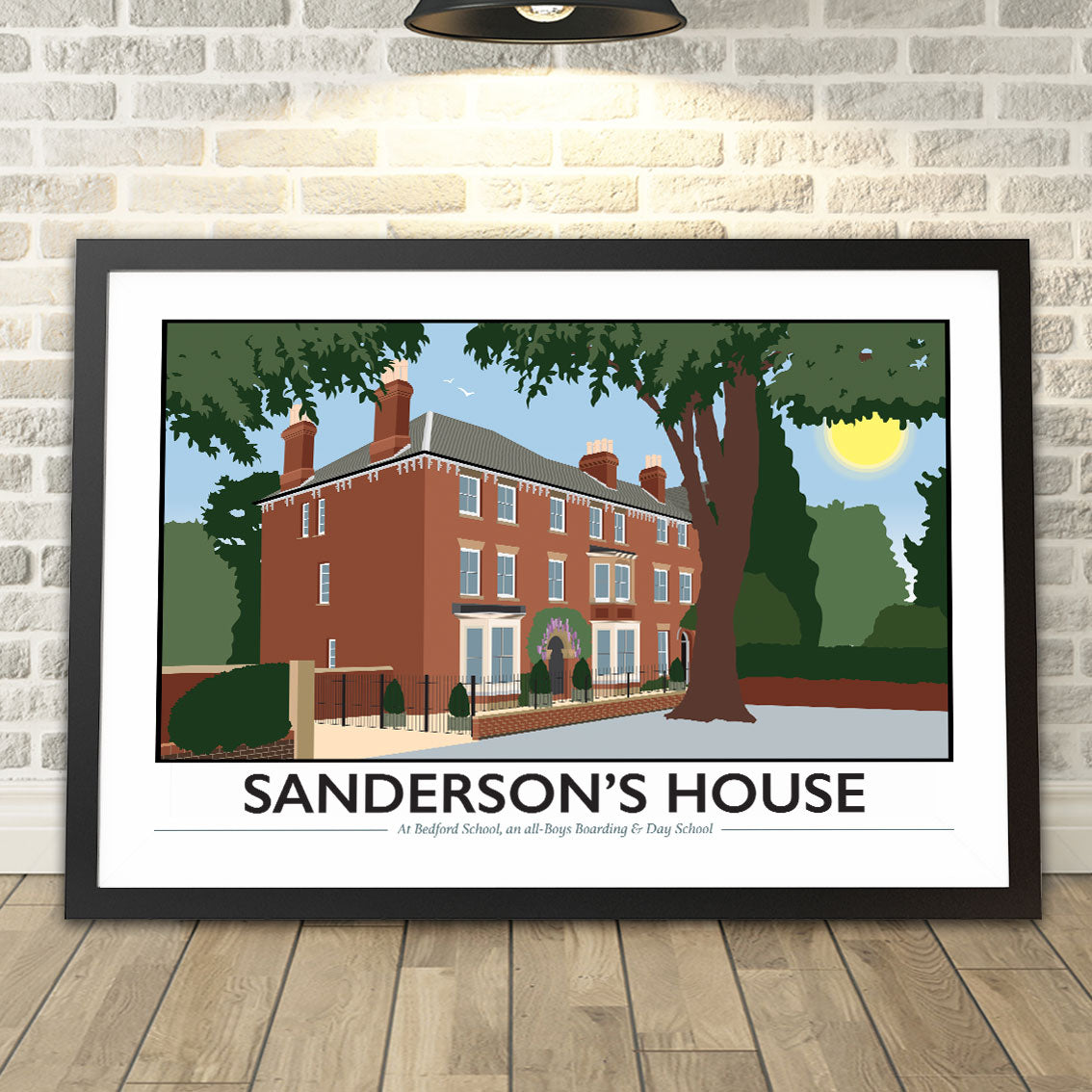 Sanderson's House Print – Tabitha Mary