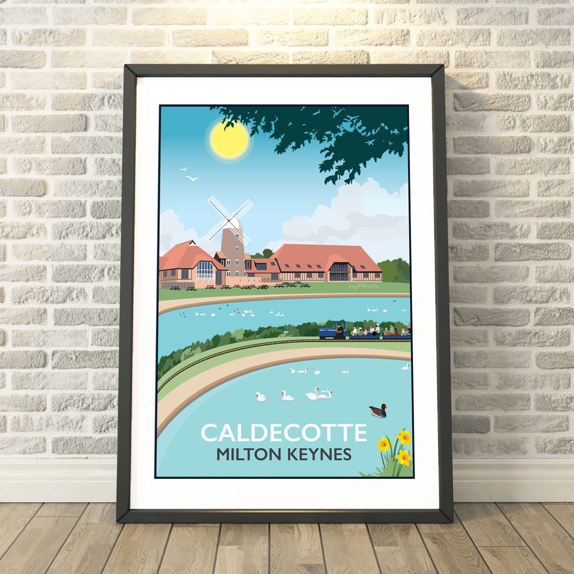 Caldecotte Lake Print – Tabitha Mary