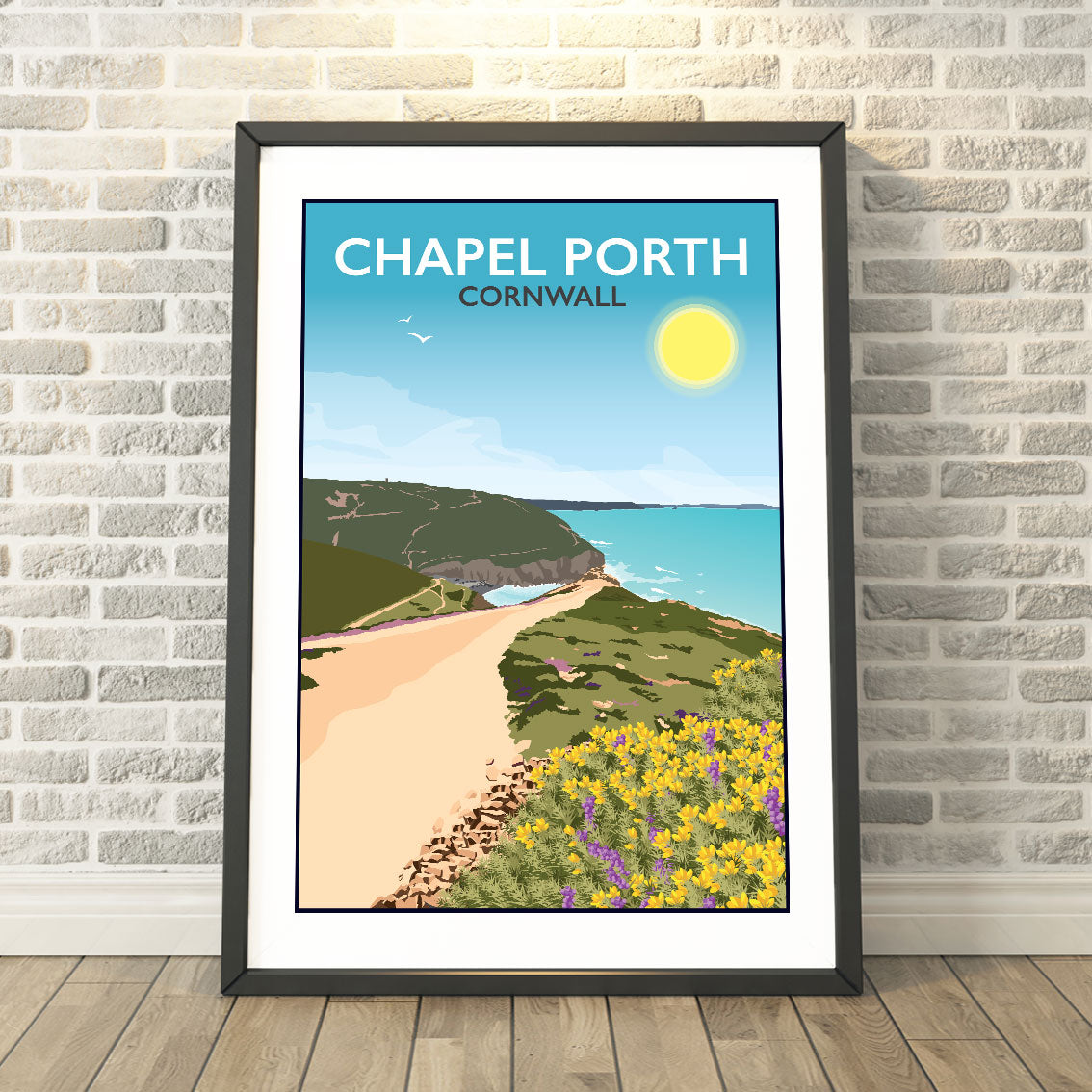 Chapel Porth Print – Tabitha Mary