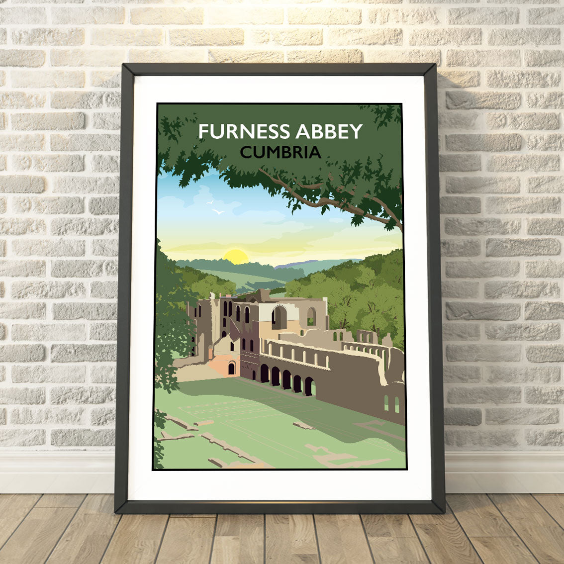 Furness Abbey Print – Tabitha Mary