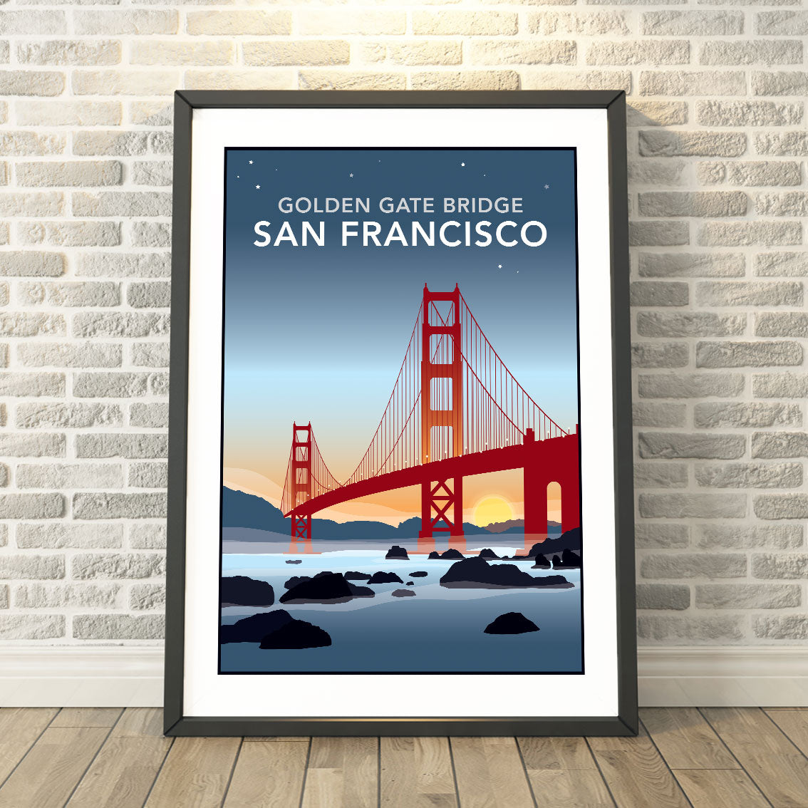 Golden Gate Bridge Print – Tabitha Mary