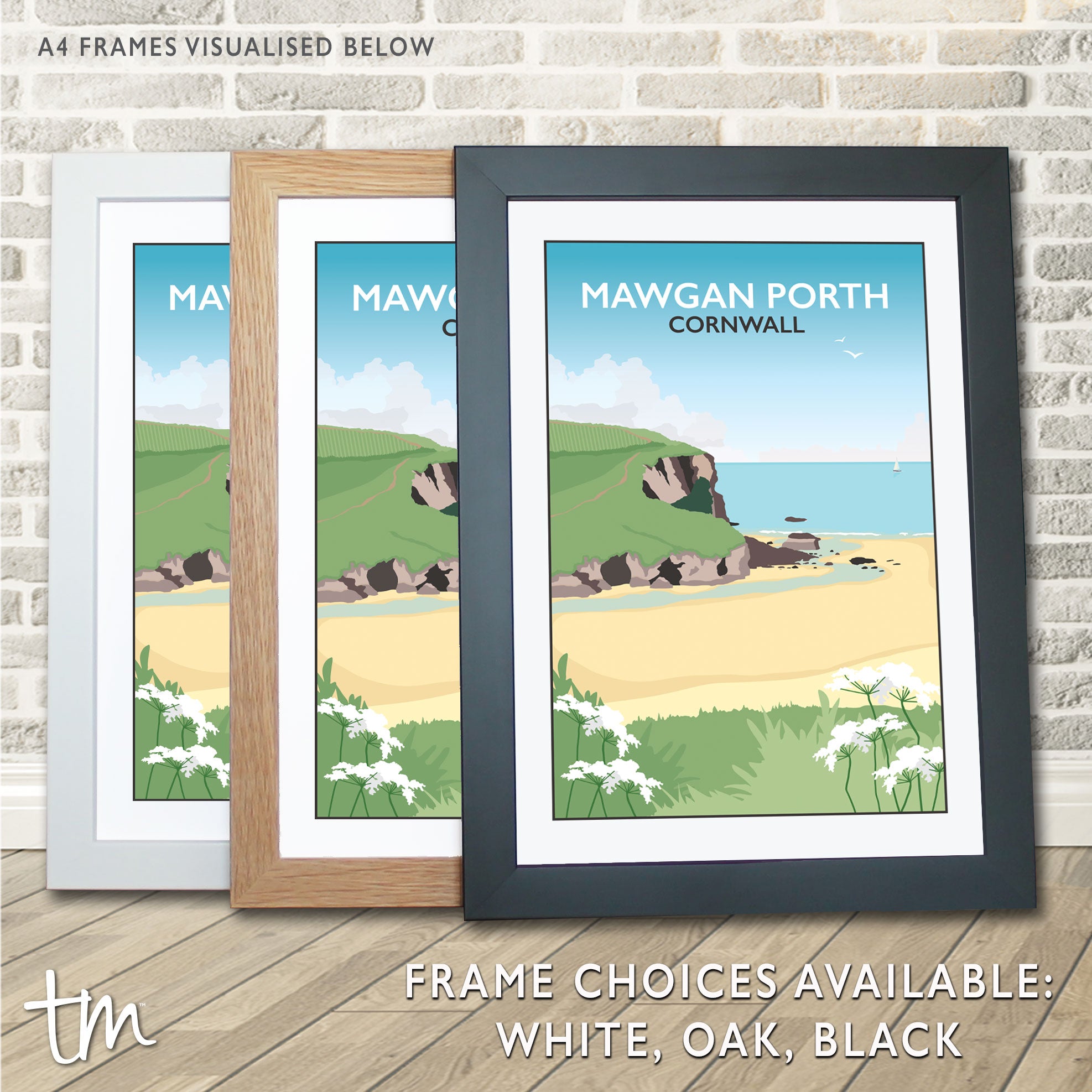 Mawgan Porth Print – Tabitha Mary ltd