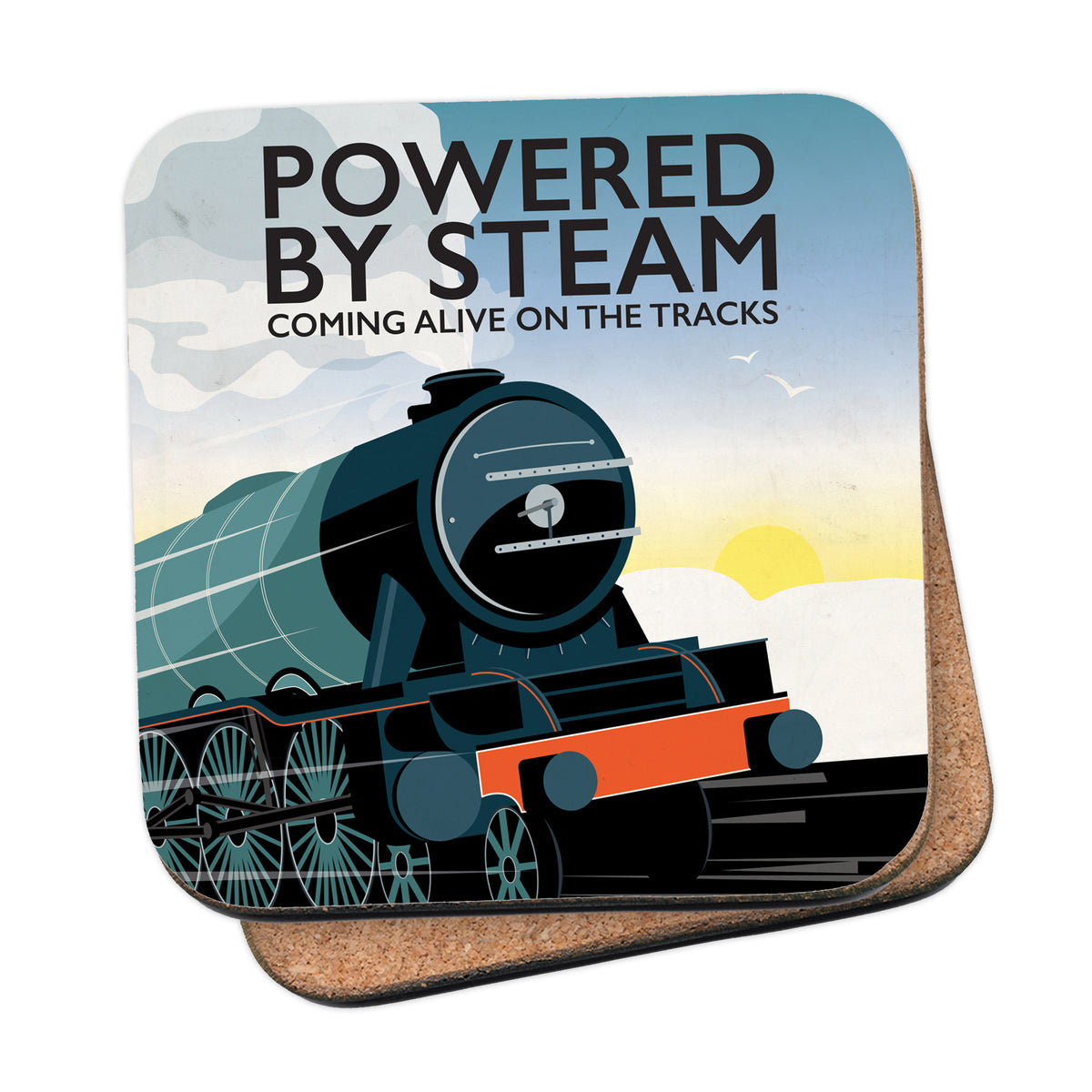 Powered by Steam Coaster – Tabitha Mary ltd
