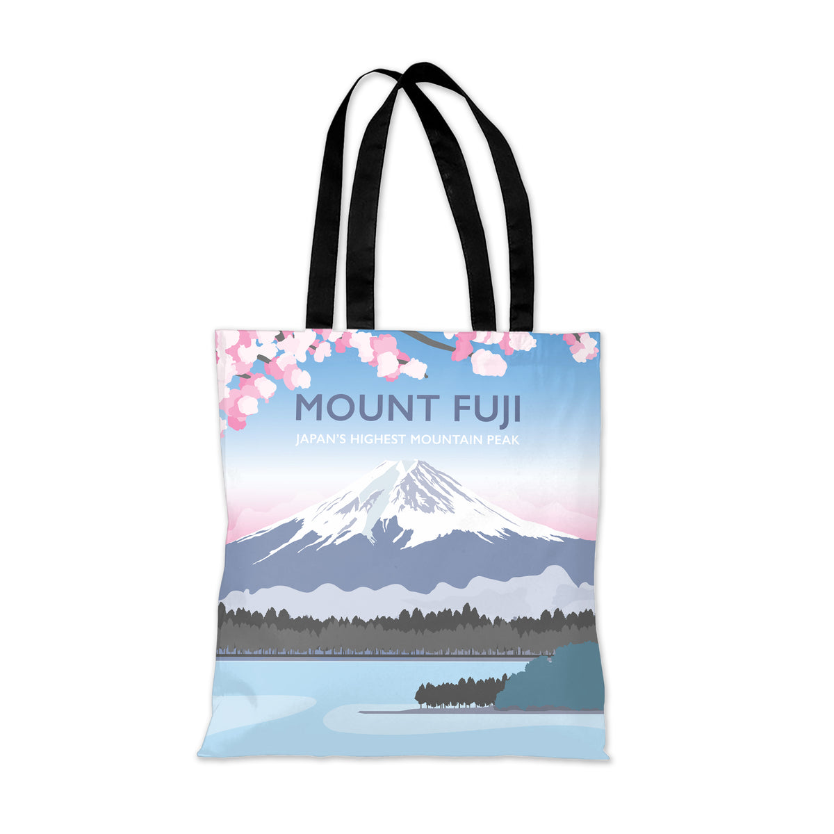 Mount Fuji Tote Bag – Tabitha Mary