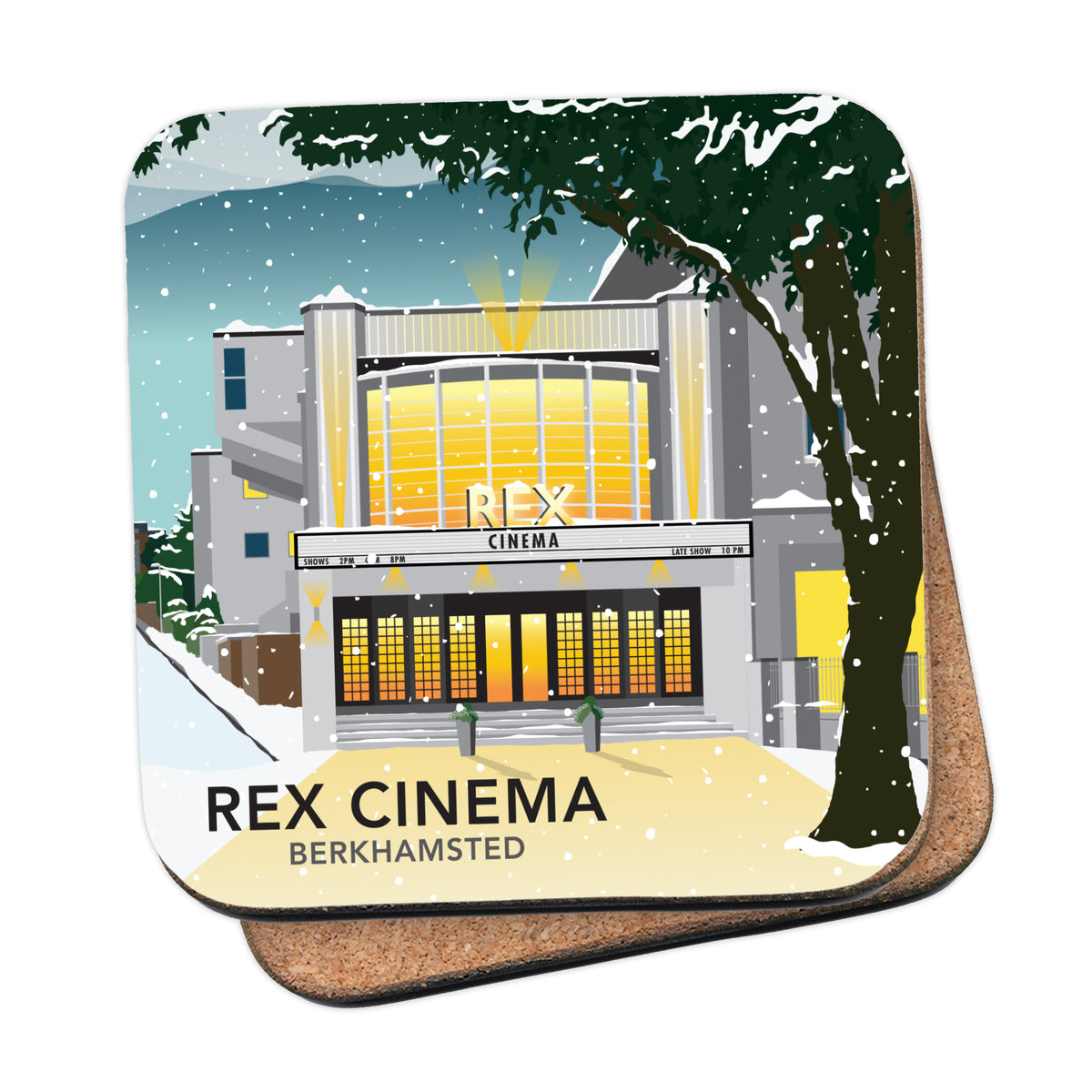 Rex Cinema Winter Coaster – Tabitha Mary ltd