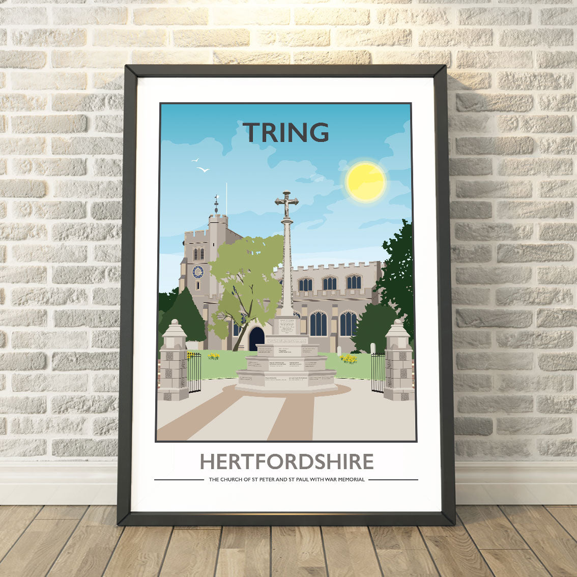 Tring Church Print – Tabitha Mary